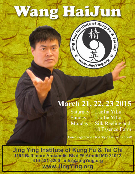 Wang HaiJun - Chen TaiJi Quan Workshop